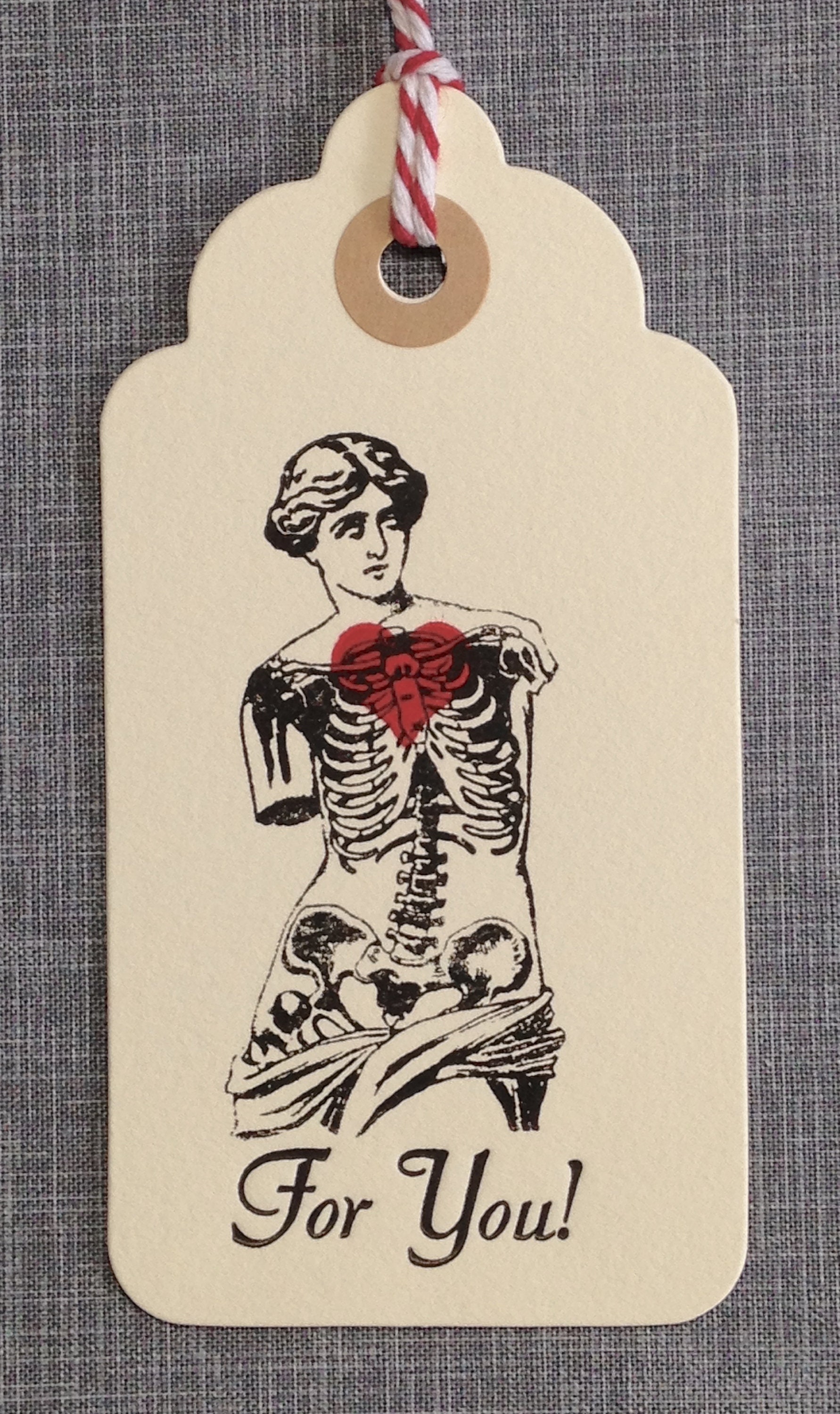 Letterpress Hang Tag Letterpress Gift Tag Single Tag Venus Love - Etsy