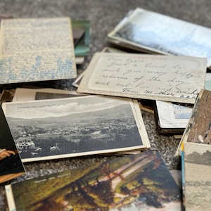 Vintage Postcards Bundle Mixed Pack Topographical People Places Various ...