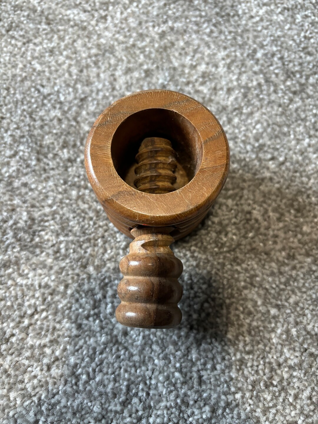 Vintage Wooden Screw Nutcrackers - Etsy