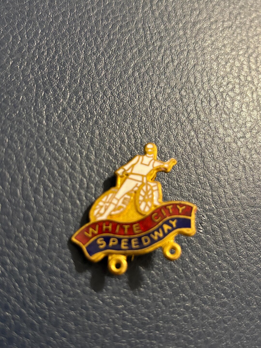 Vintage Speedway Pin Badge White City Speedway Collectible Badge ...