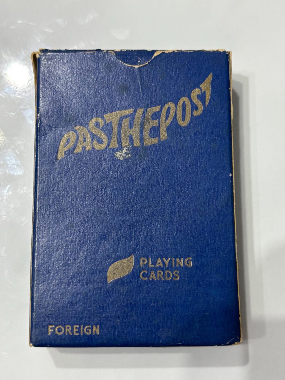 Vintage Pass the Post Plainf Cards, Old Collectible Plastic - Etsy