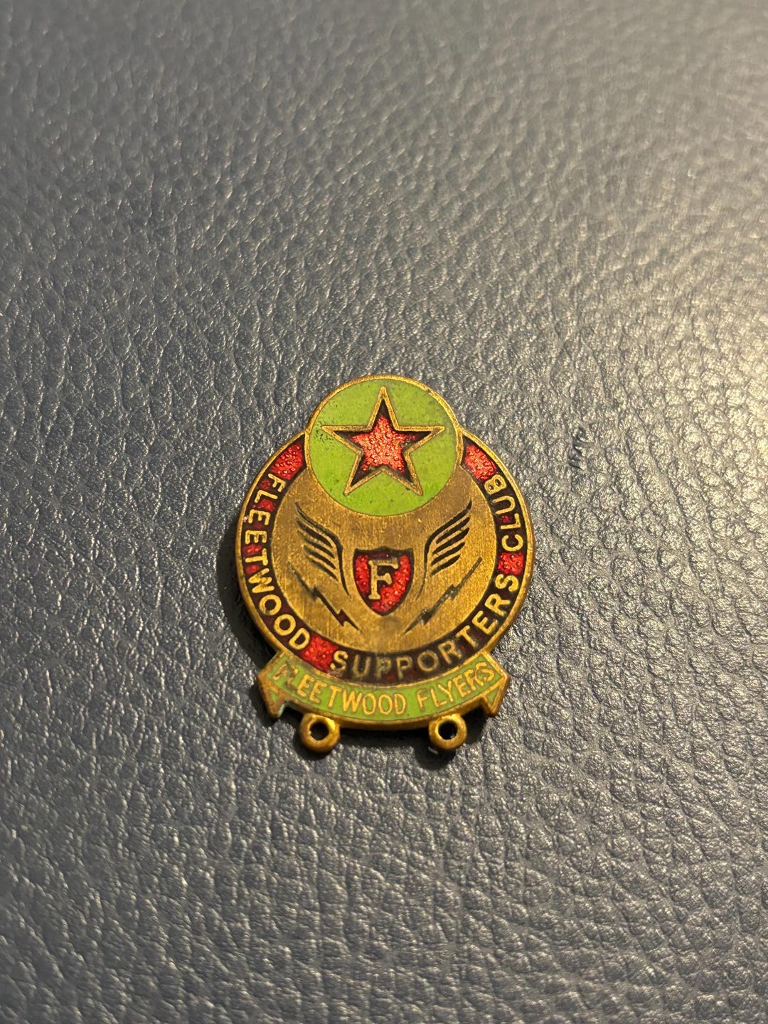 Vintage Speedway Pin Badge Rare Fleetwood Speedway Supporters Club ...