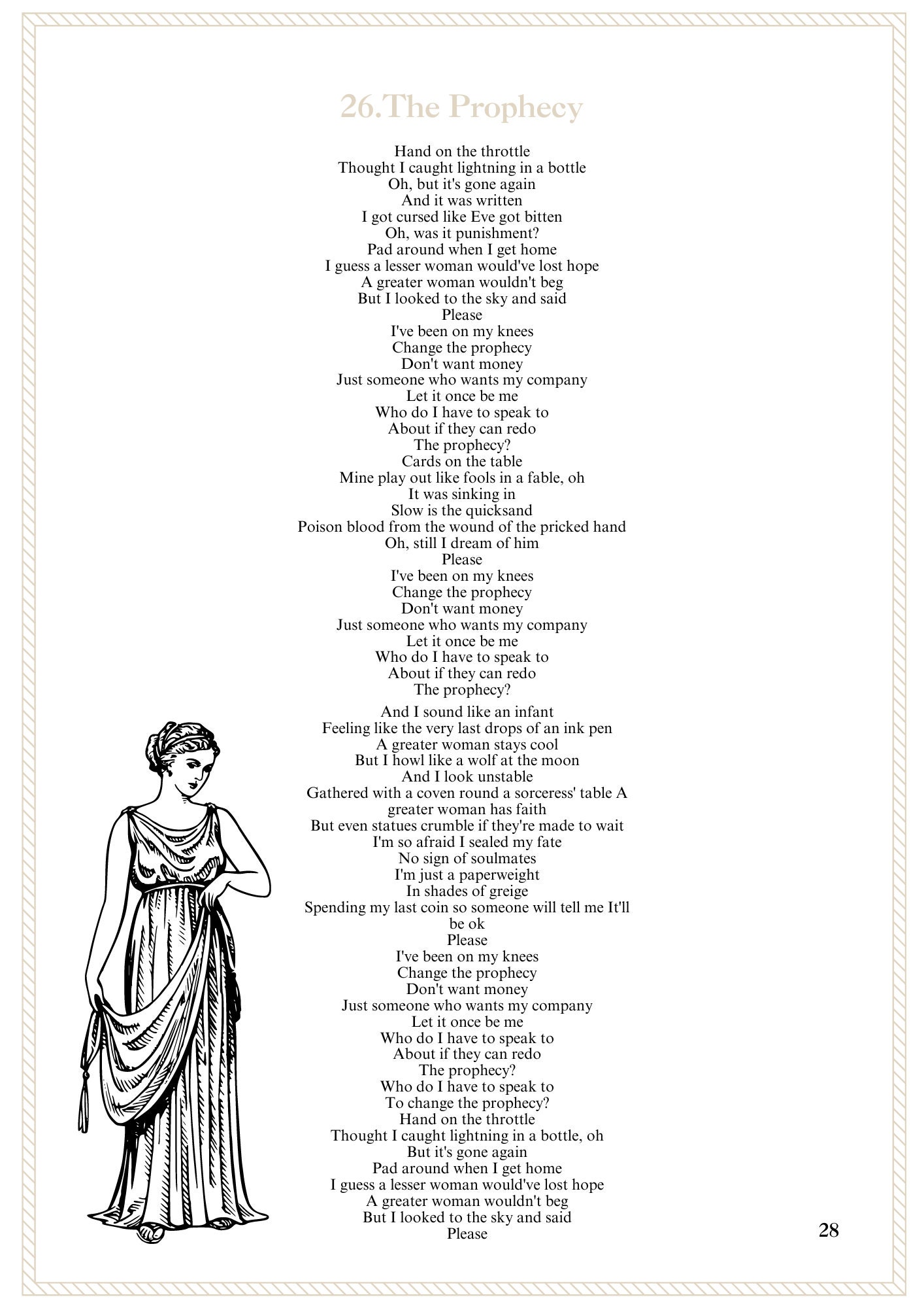 Taylor Swift the Torture Poets Department - Lyric Book | Instant ...