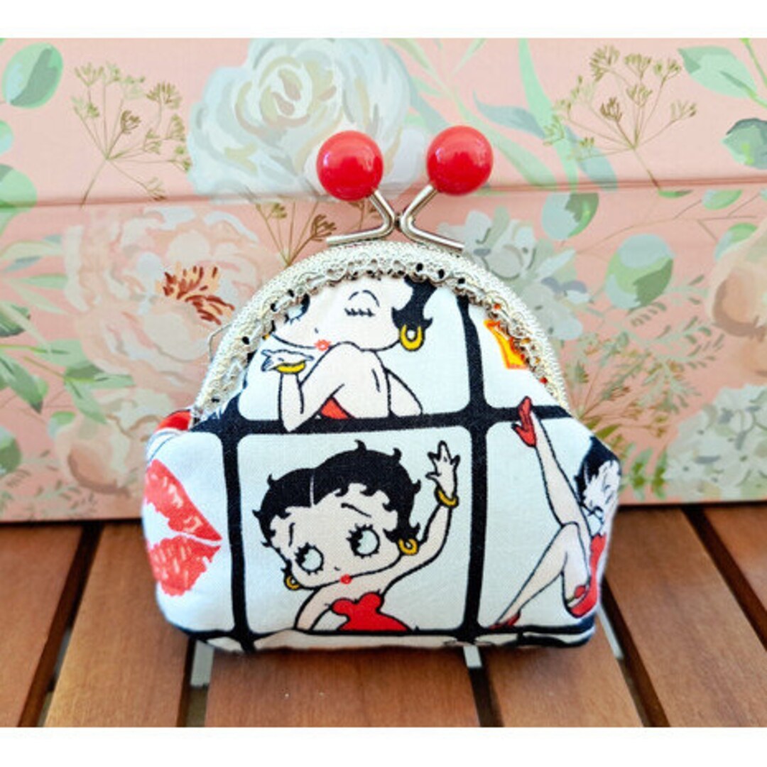 Kiss Clasp Purse /metal Frame /kiss Lock Fabric Wallet /handmade Gift ...