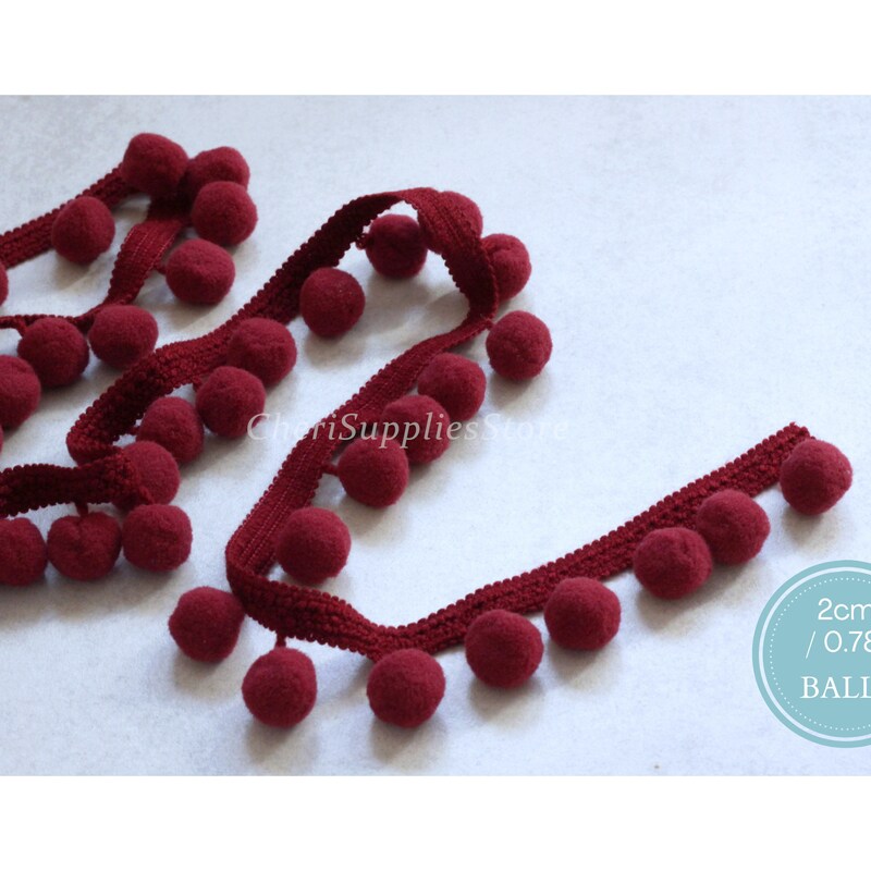 Maroon Trim - Etsy