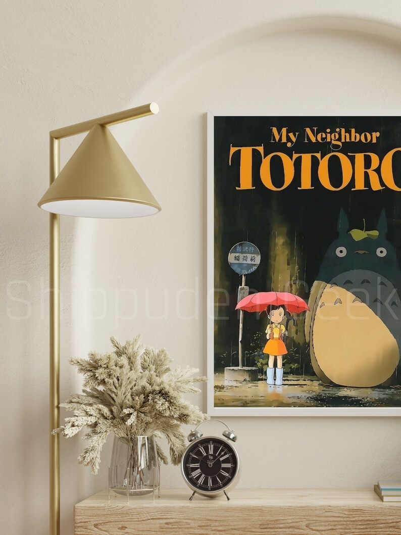 My Neighbor Totoro Poster: Studio Ghibli Wall Art (digital Download) - Etsy