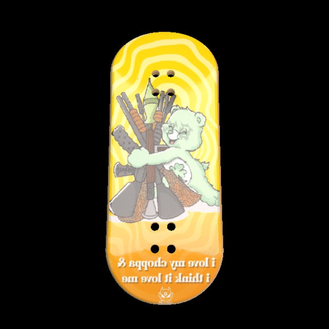 Lucki Choppa - Fingerboard Graphic Deck 0712 - Etsy