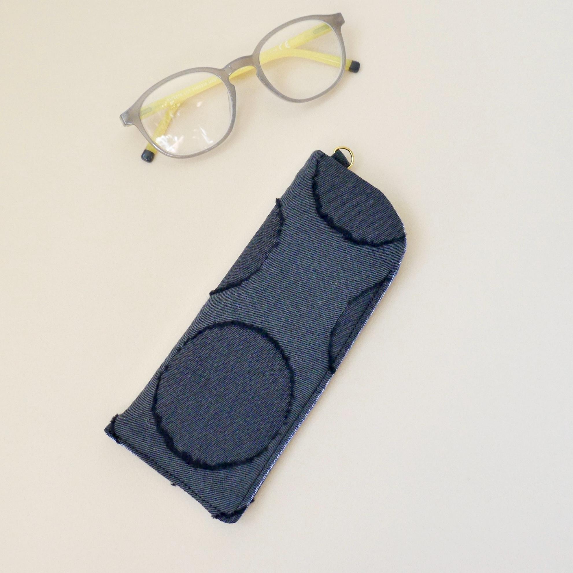 Soft Padded Eyeglass Case PDF Pattern – 3 Sizes | DIY Sunglasses Holder ...