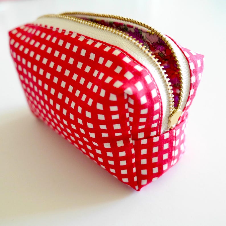 Boxy Zipper Pouch PDF Pattern With Custom Size Calculator & Formula ...