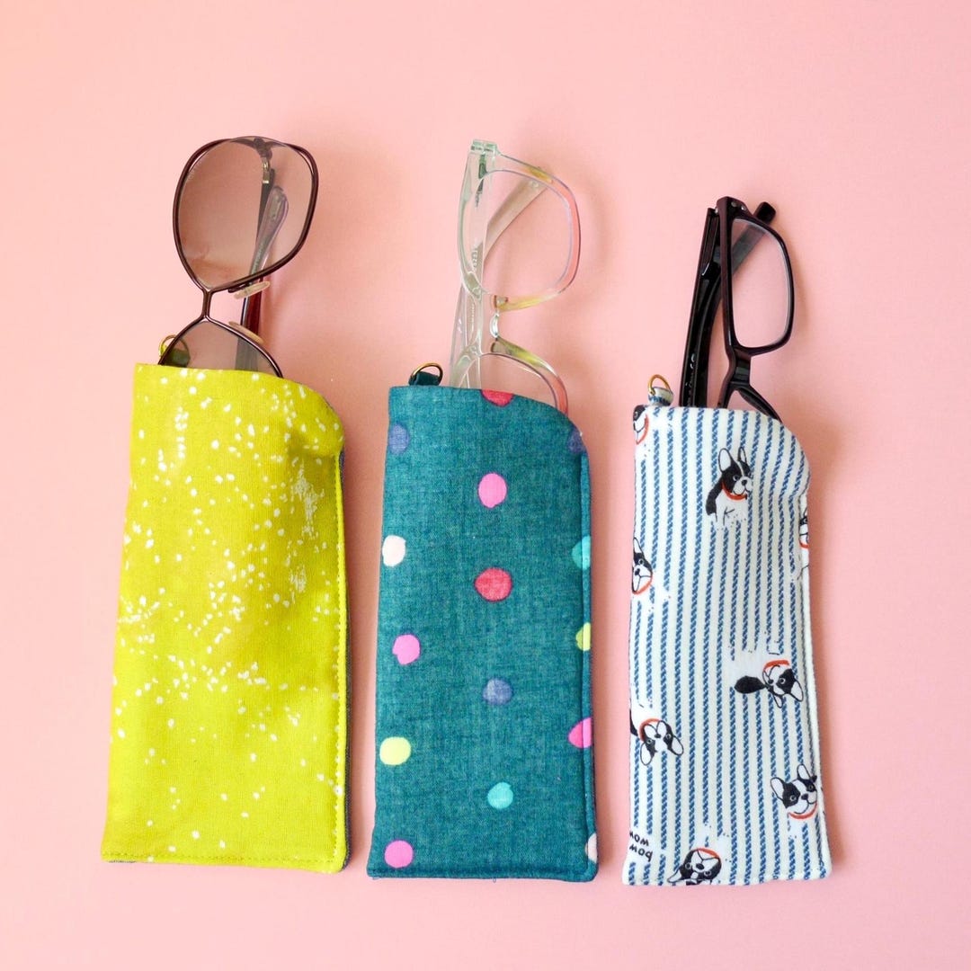 Eyeglass Case PDF Sewing Pattern – 3 Sizes, Beginner Friendly - Etsy