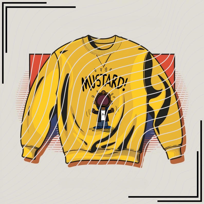 Kendrick Lamar Mustard SVG PNG, Tv off Lyrics T-shirt Design, GNX Meme ...