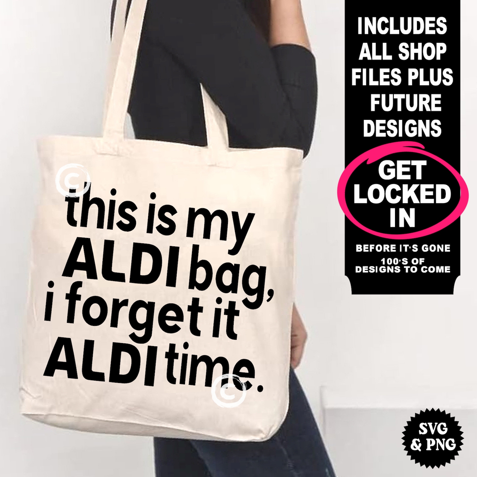 This is My ALDI Bag I Forget It ALDI Time Funny Svg, Aldi’s Svg ...
