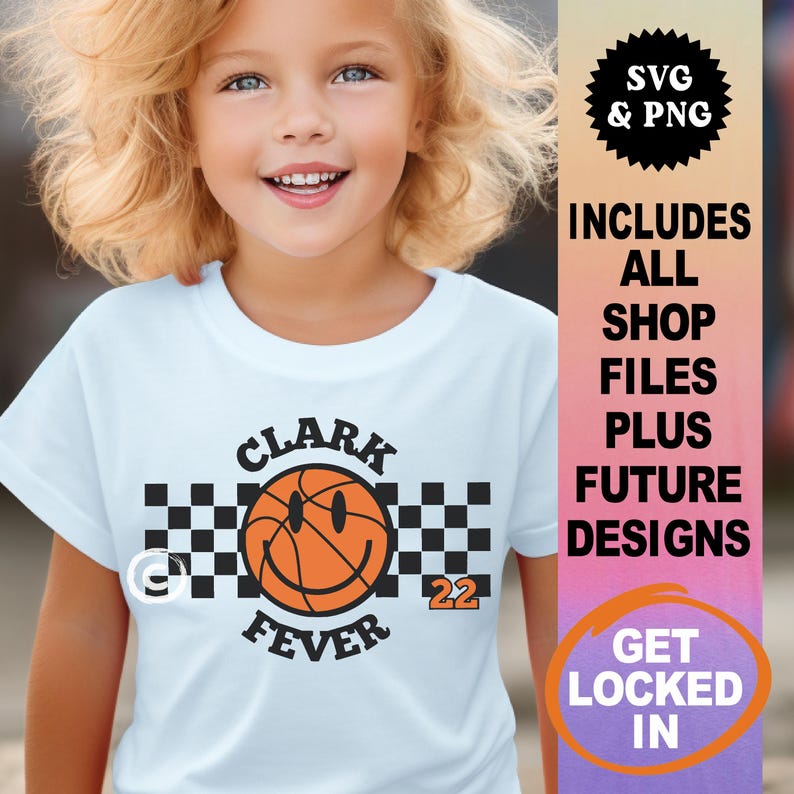 Caitlyn Clark Fever Svg, Indiana Fever 22 Svg, Basketball Smiley Face ...