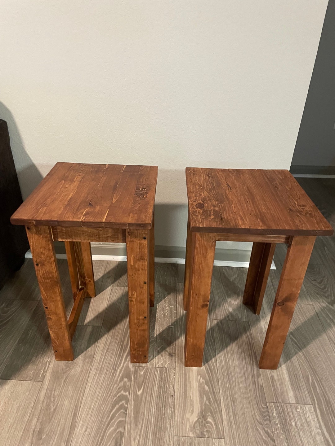 Farm House End Tables - Etsy