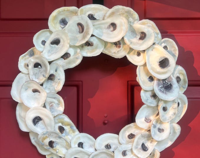 Oyster Shell Wreath - Etsy