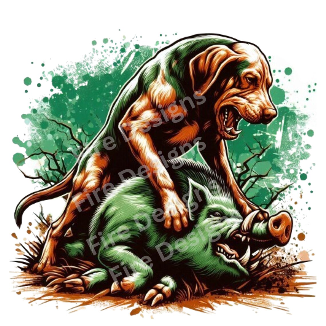 Hog Hunting PNG| Hunting Hogs Clipart| 300 Dpi| Hog Hunting DTF ...