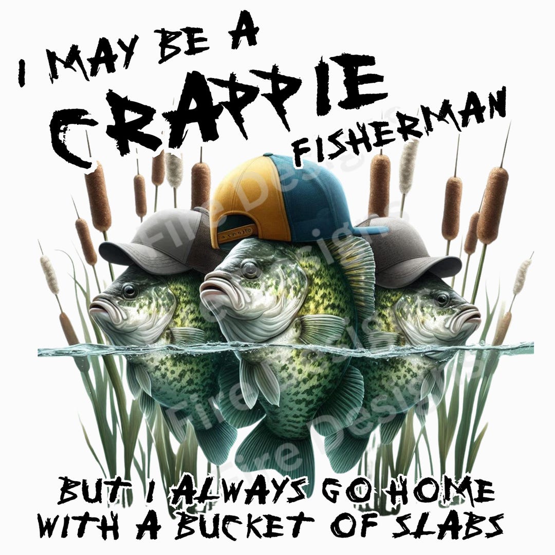 Crappie PNG| Crappie Sublimation T Shirt Download| 300 Dpi| Transparent ...