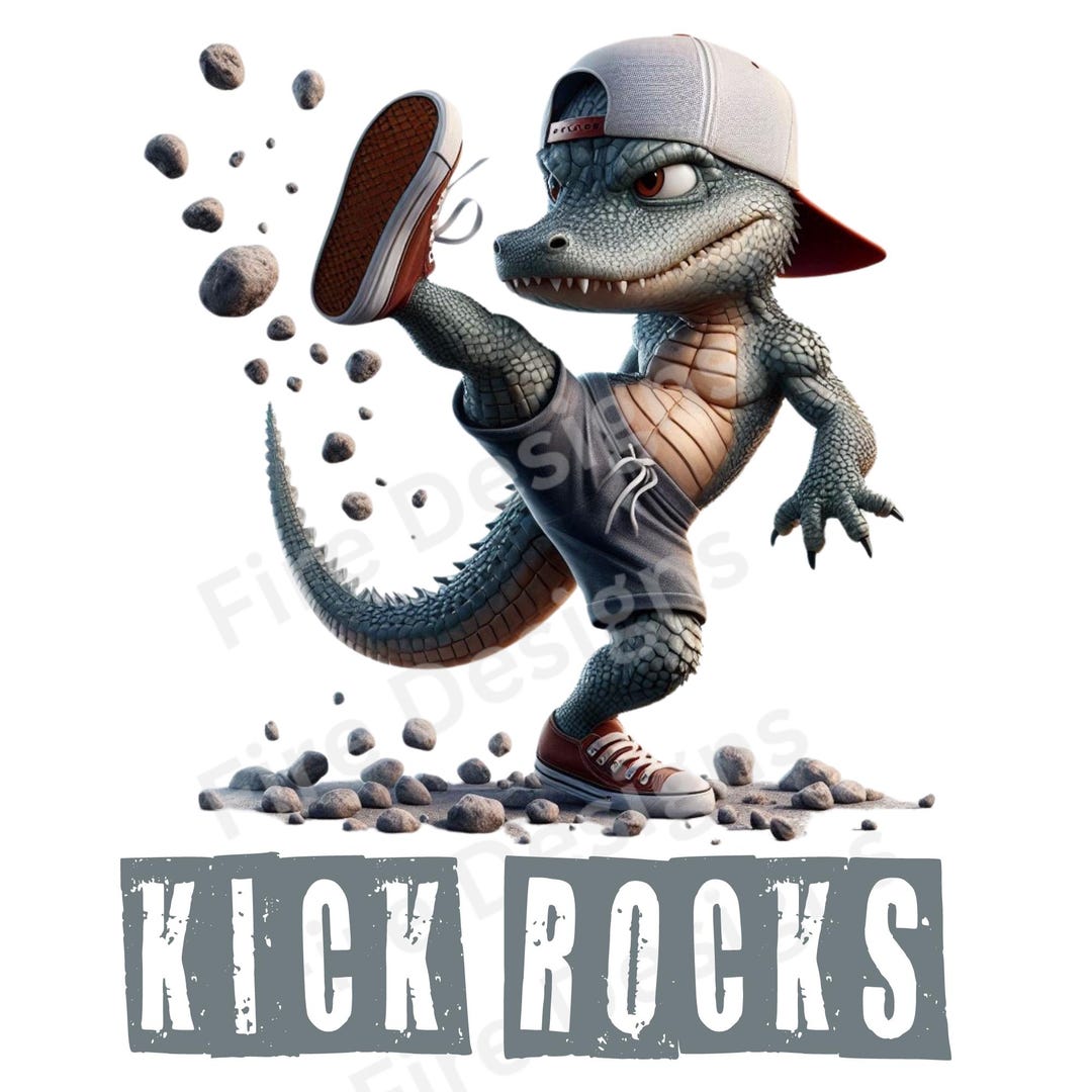Funny Gator Clipart: Cartoon Alligator PNG, DTF, Sublimation (300 Dpi ...