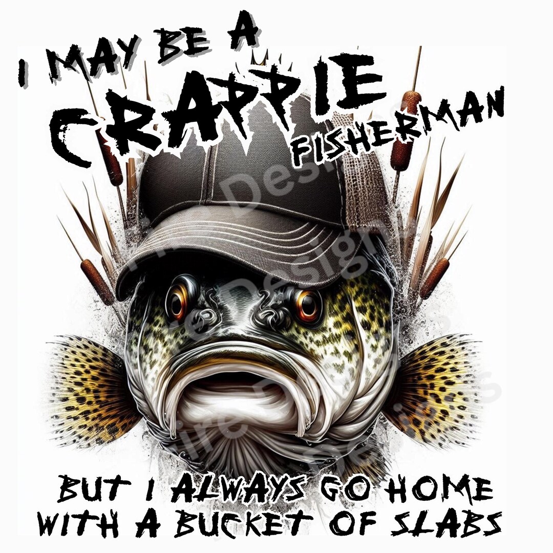 Crappie PNG| Crappie Sublimation T Shirt Download| 300 Dpi| Transparent ...