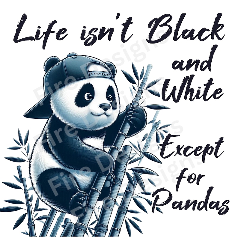 Panda PNG| Funny Panda Clipart| Panda Dtf| Panda Sublimation T-shirt ...