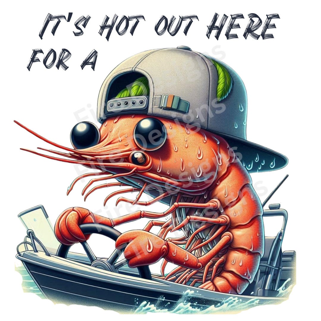 Funny Shrimp PNG: Pimp Sublimation Clipart (digital Download) - Etsy