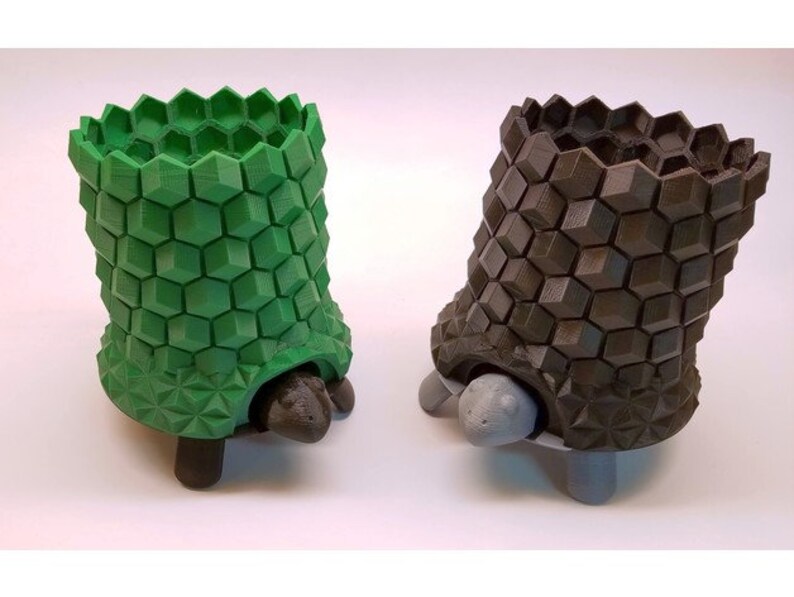 Turtle Planter STL Files, 3D Printer File - Etsy