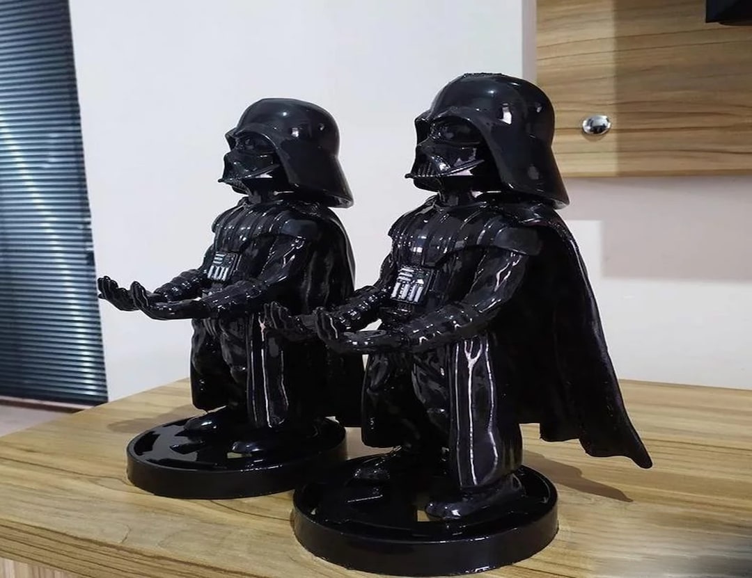Darth Vader Cell Phone Holder STL Files, 3D Printer Home Decor File, 3D ...