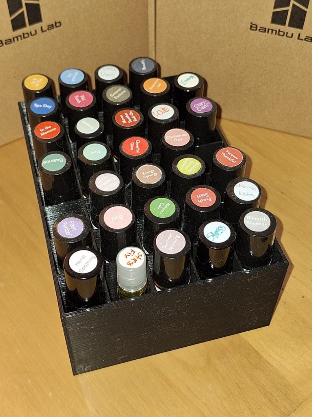 Essantial Oil Holder STL Files, 3D Printer Home Decor File, 3D Printer ...