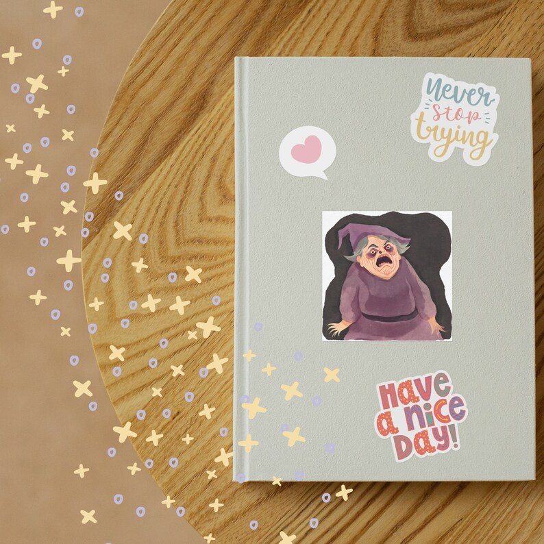 Witch Sticker Printables Png-aesthetic Witch Sticker Set-witchy Digital ...
