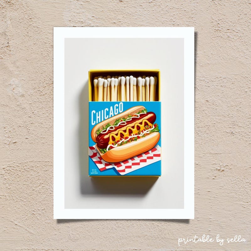 Chicago Artwork - Etsy