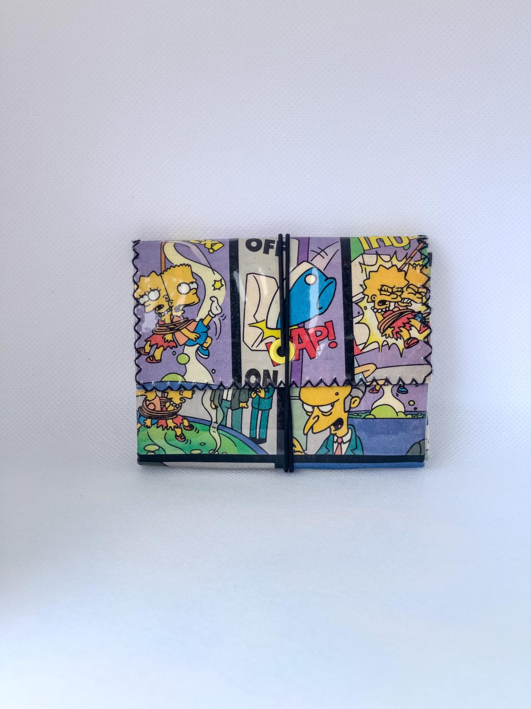 THE SIMPSONS All In Wallet Tetrapak and Comics Recycled Zero Waste ...