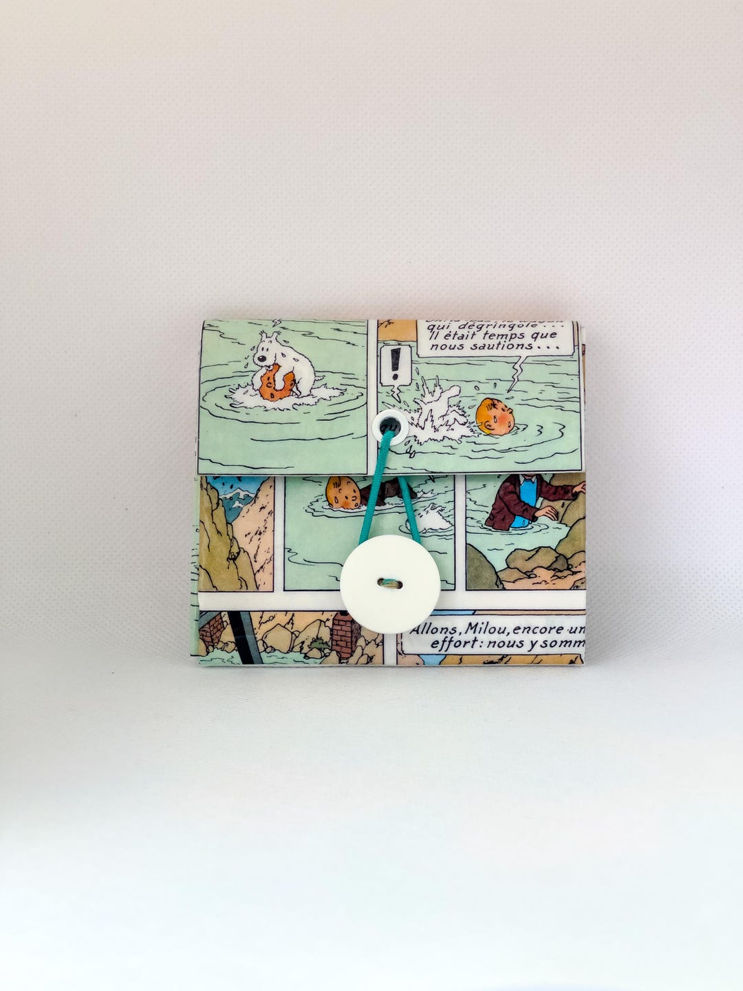 TINTIN All In Wallet Tetrapak and Comic Book Recycled Zero Waste ...