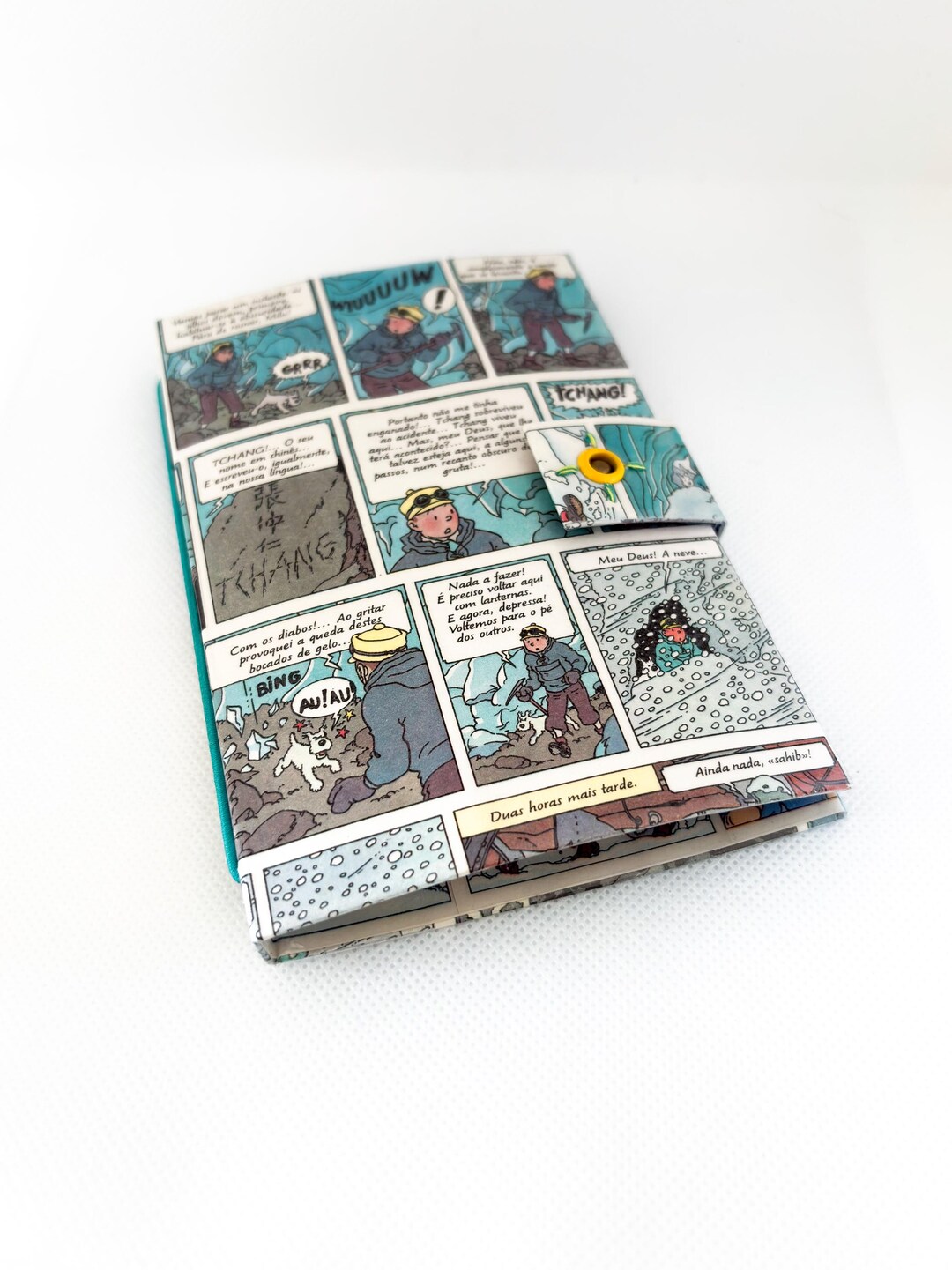 TINTIN Passport Cover - Tetrapak and Comic Book Wallet - Recycled ...