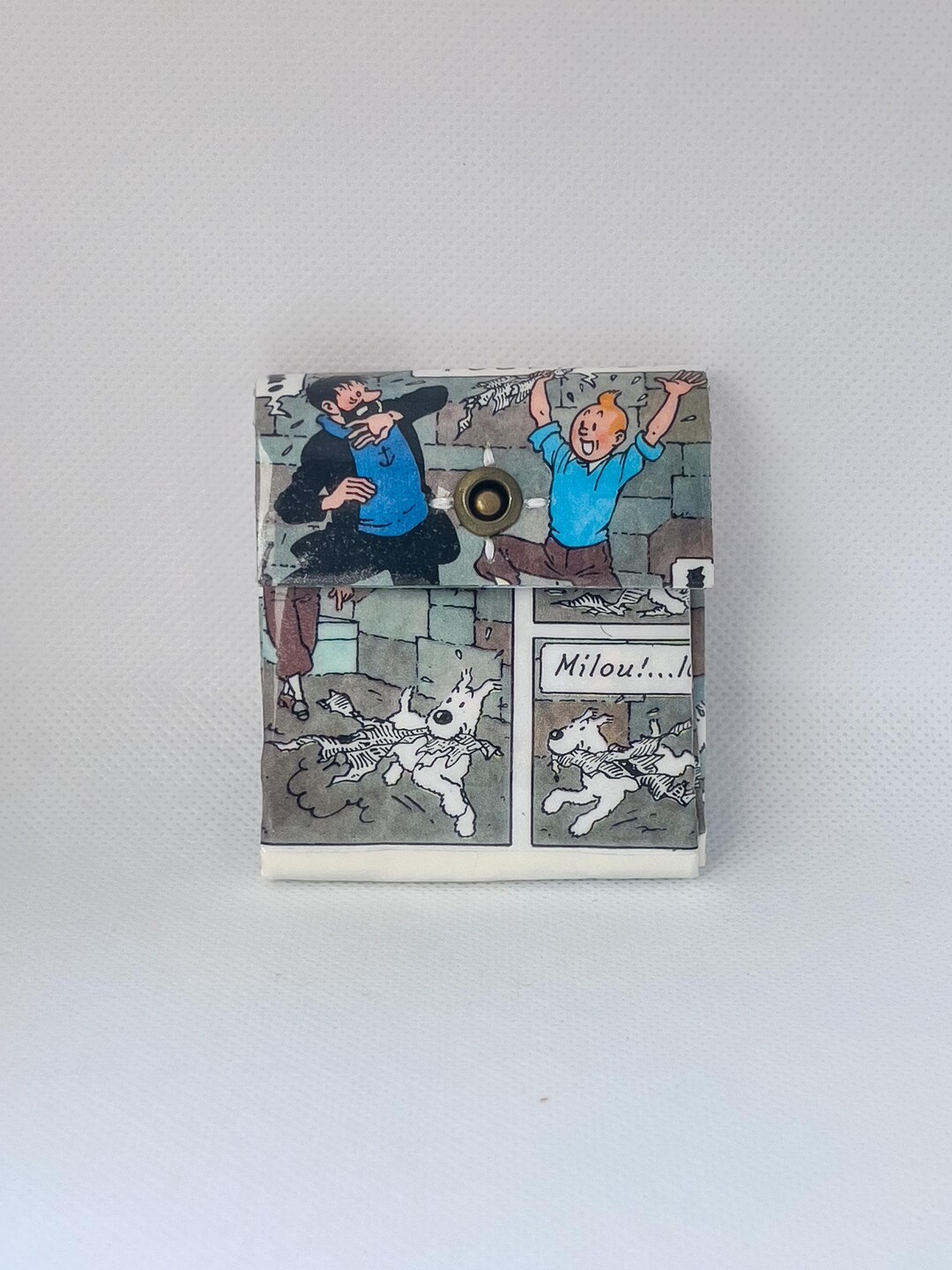 TINTIN Pocket Wallet Tetrapak and Comics Wallet Recycled Zero Waste ...
