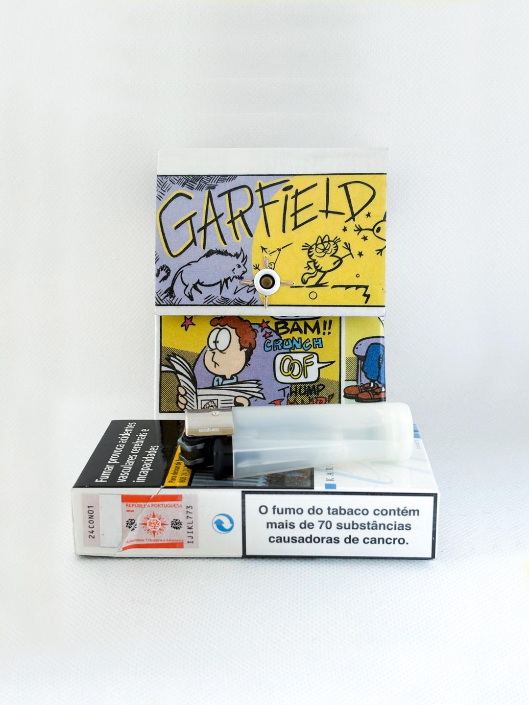 Garfield Smoker Best Friend – Handmade Recycled Tetra Pak Cigarette ...