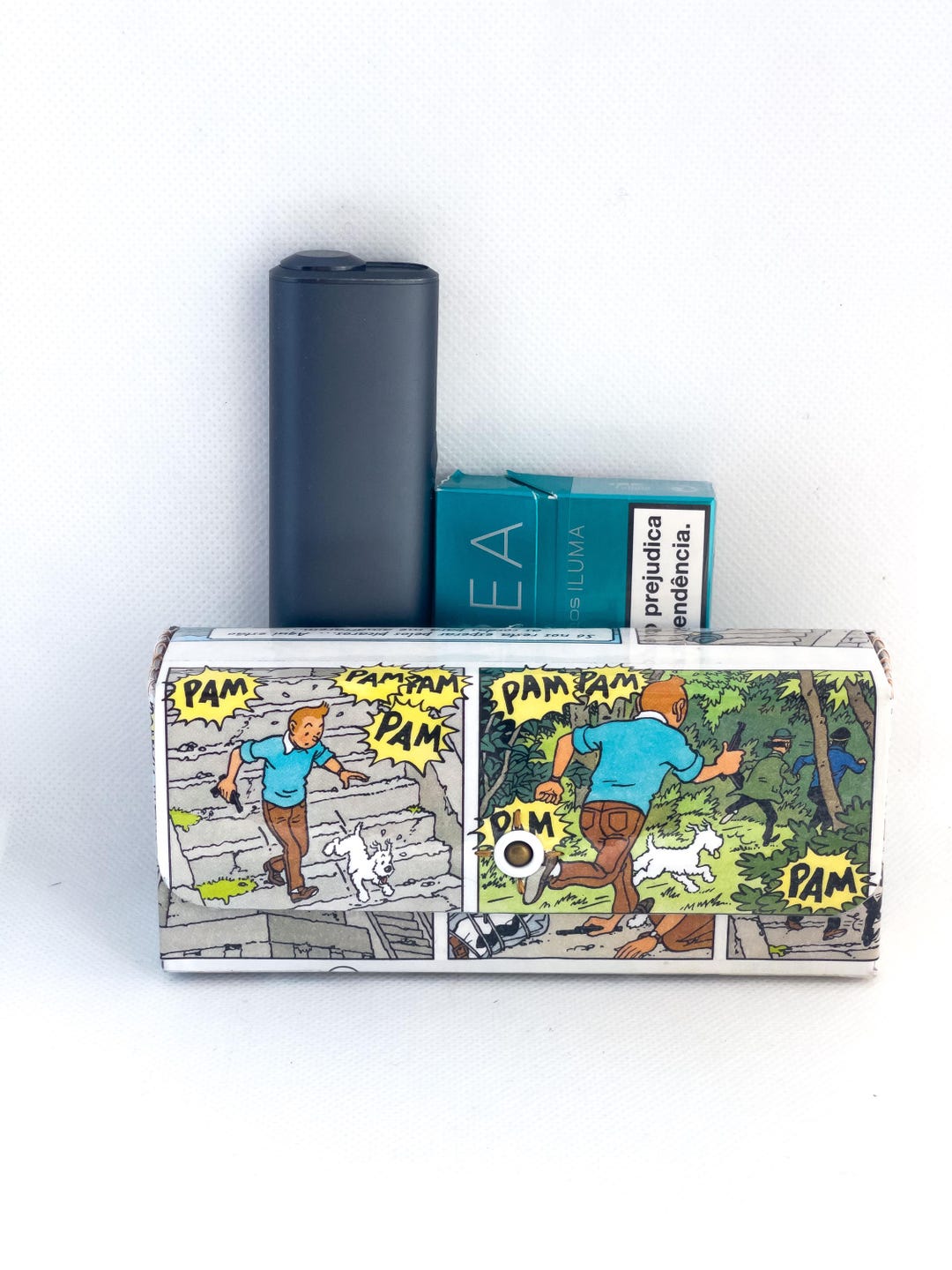 TINTIN All Set! - Iqos Terea Cover Wallet - Tetrapak and Comic Book ...