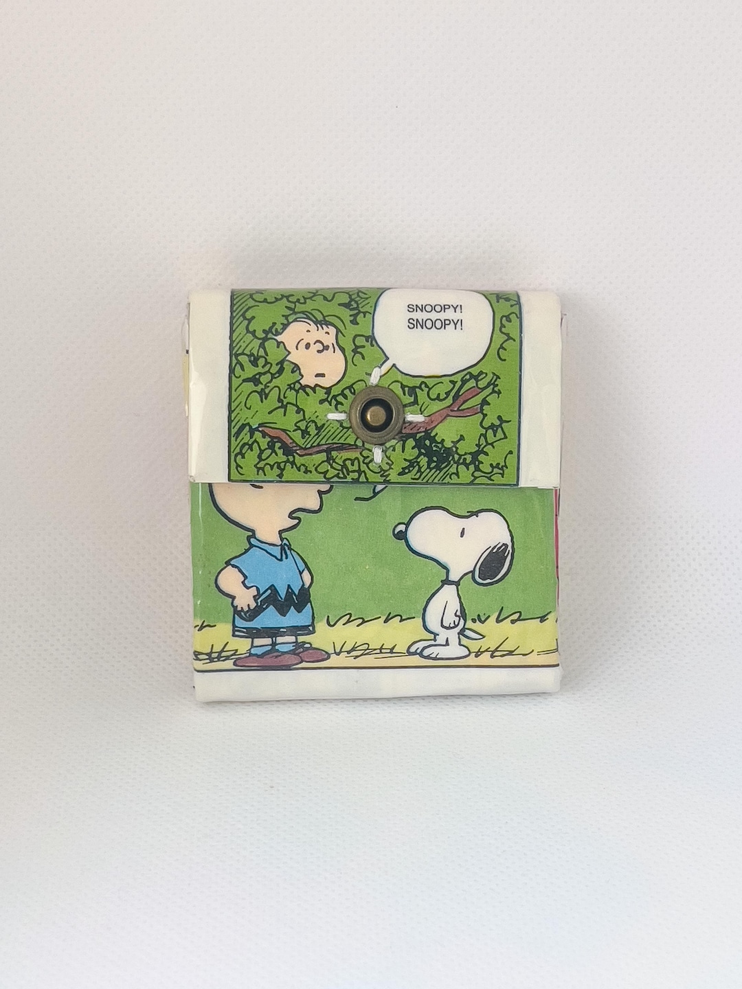 Porta-moedas Artesanal Do Snoopy E Do Peanuts: Carteira De Quadrinhos ...