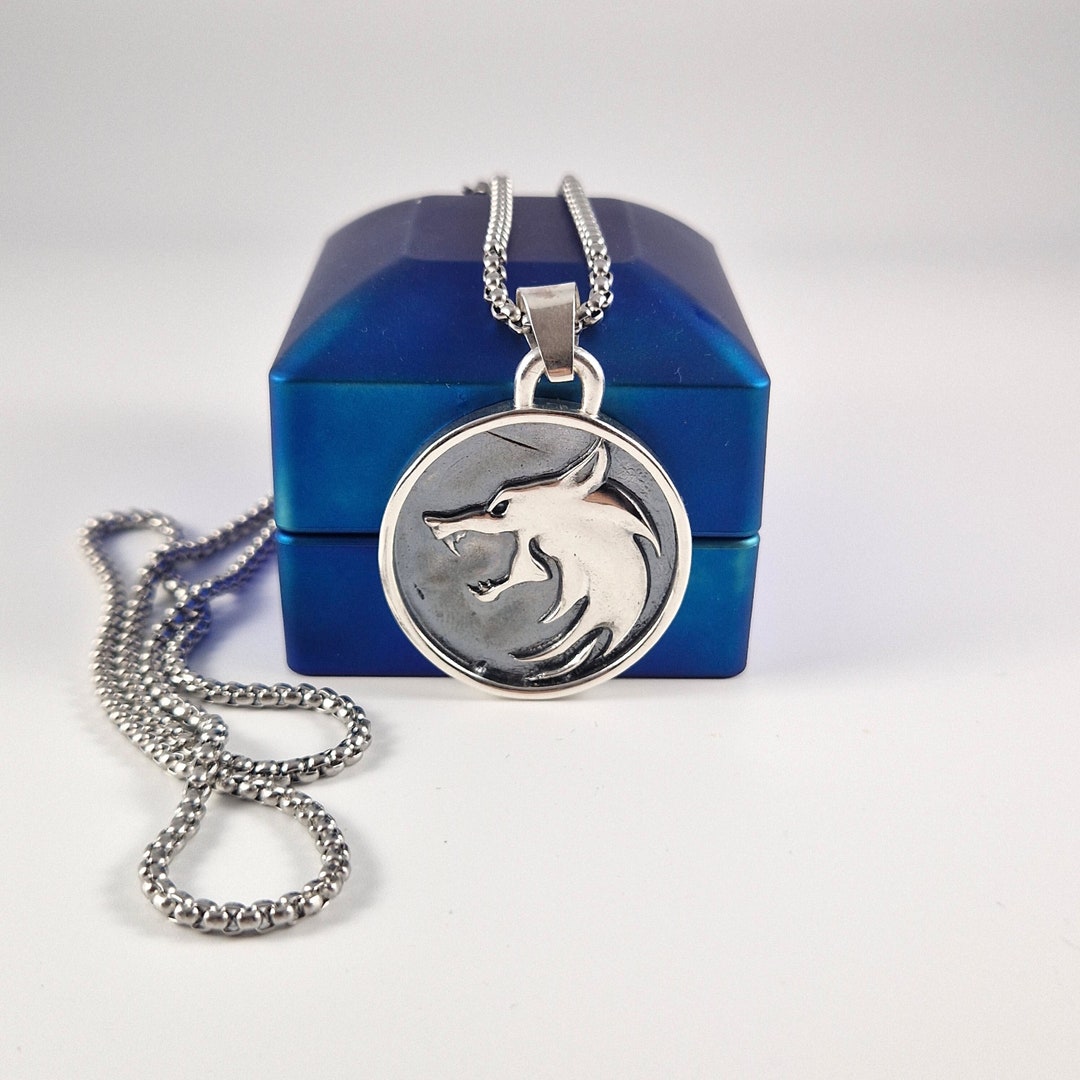 The Witcher. Solid Silver 925 Medallion. Preorder. - Etsy