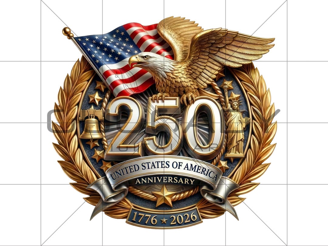 USA 250th Anniversary PNG, America 250 Years 1776-2026 Digital Art ...
