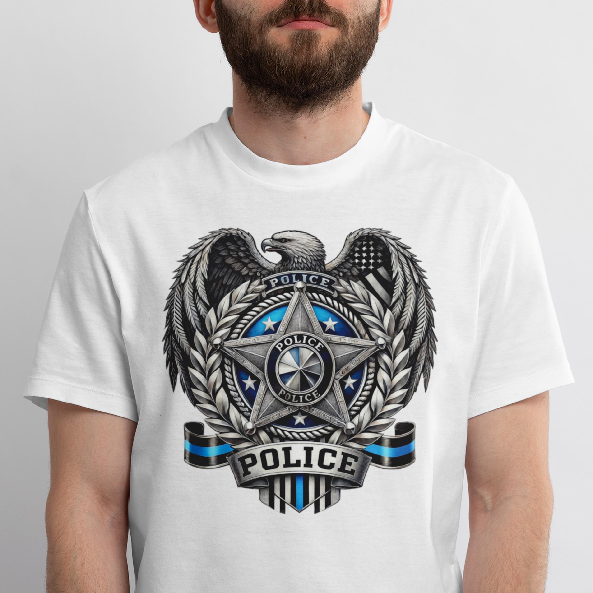 Thin Blue Line Police Badge PNG: Law Enforcement Sublimation Design - Etsy