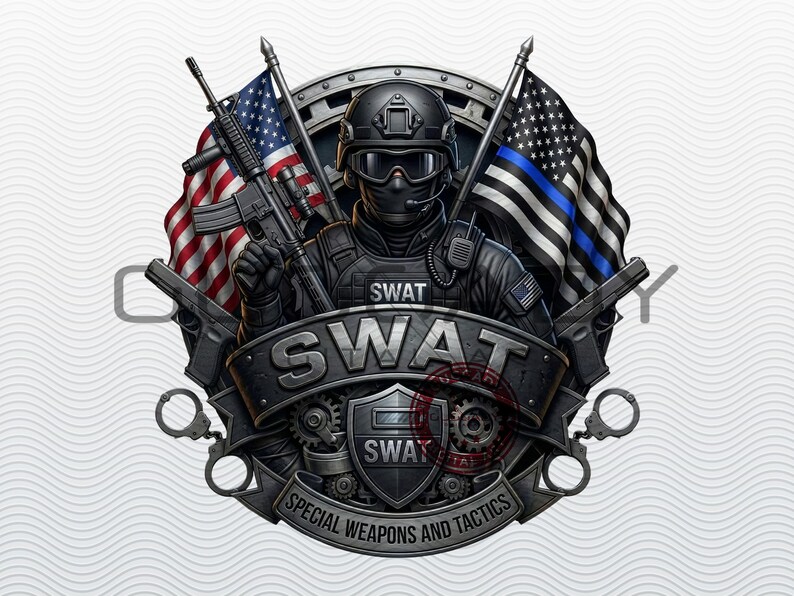SWAT Team Eagle PNG, Special Weapons and Tactics Unit Emblem, Tactical ...