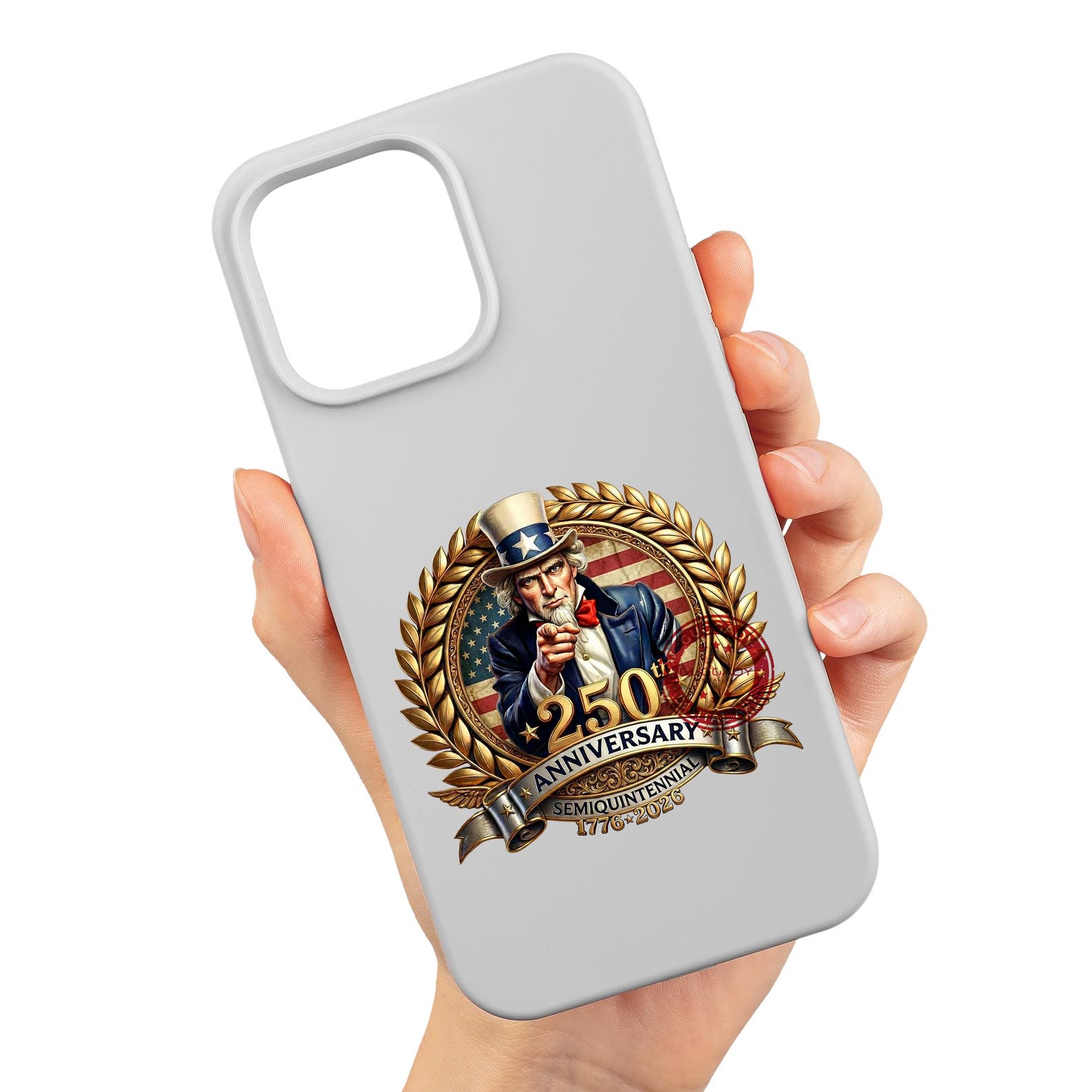 Uncle Sam USA 250th Anniversary PNG, Vintage American Patriot Design ...