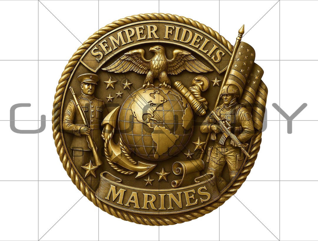 Semper Fidelis PNG, USMC Marine Corps Birthday, Veterans Day Gift ...