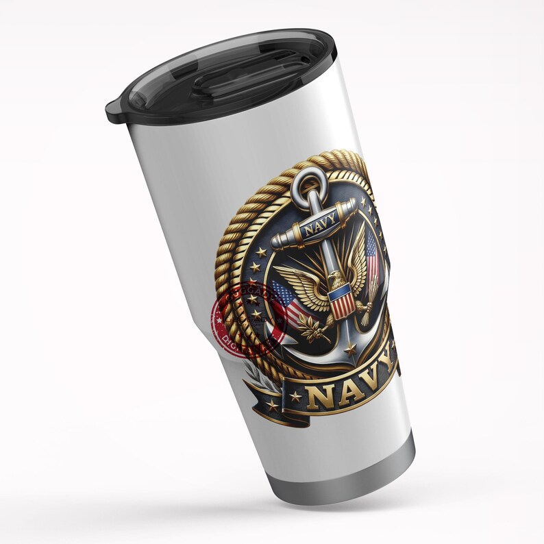 US Navy Sublimation PNG Design, Military Anchor Eagle Emblem, Veteran ...