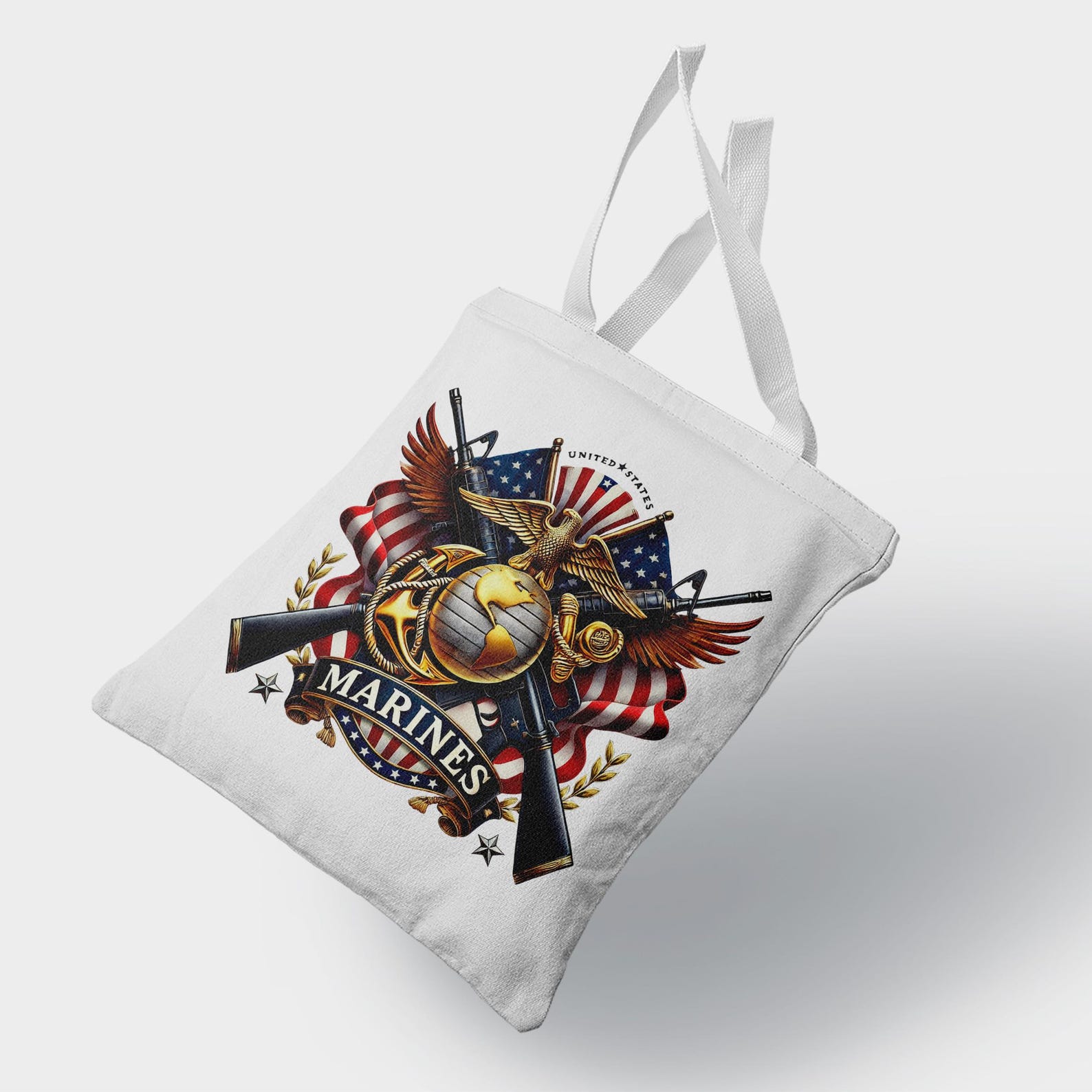 Marine Veteran PNG, USMC Sublimation Design, EGA Patriotic Clip Art ...