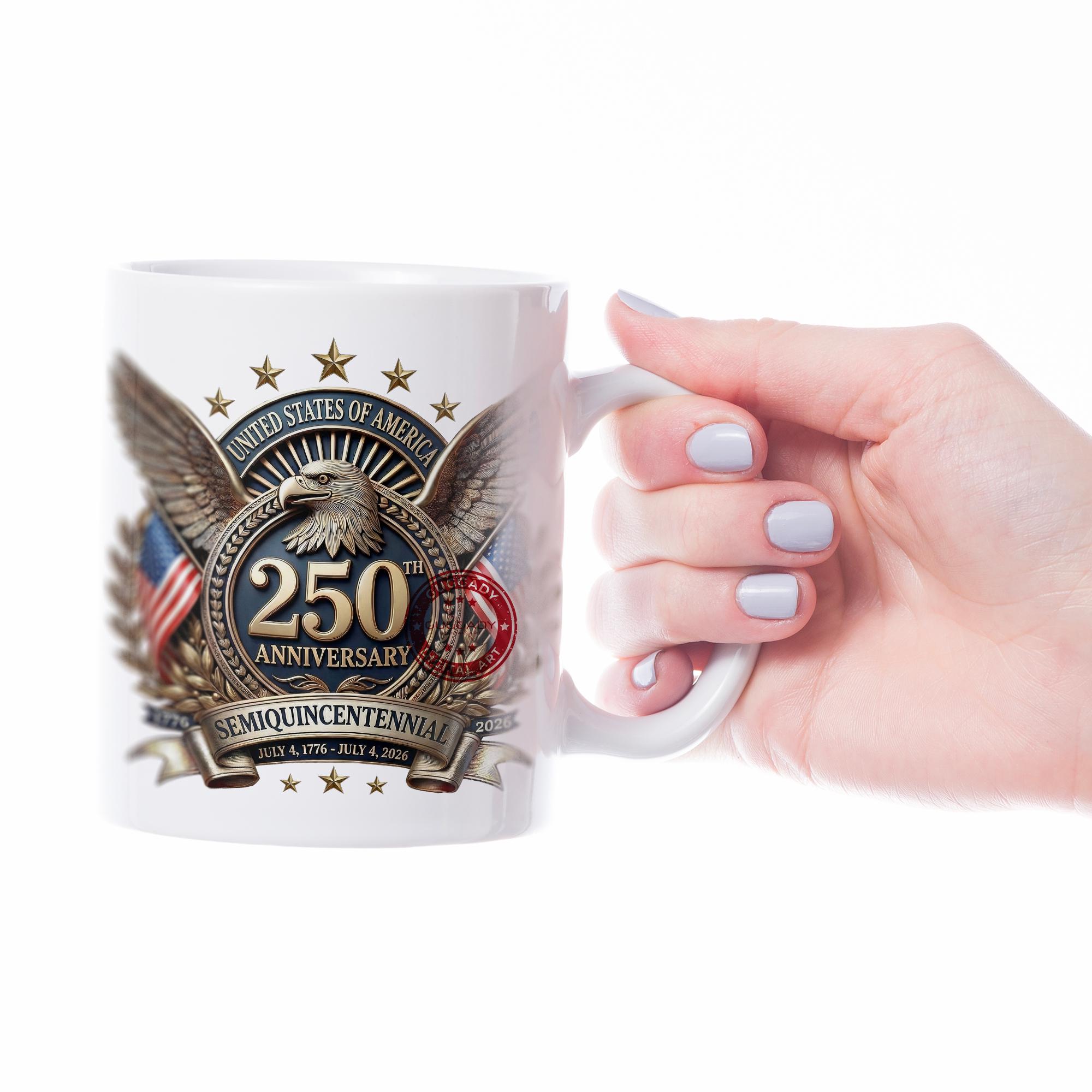 USA 250th Anniversary 1776-2026 PNG - America Semiquincentennial Gift ...