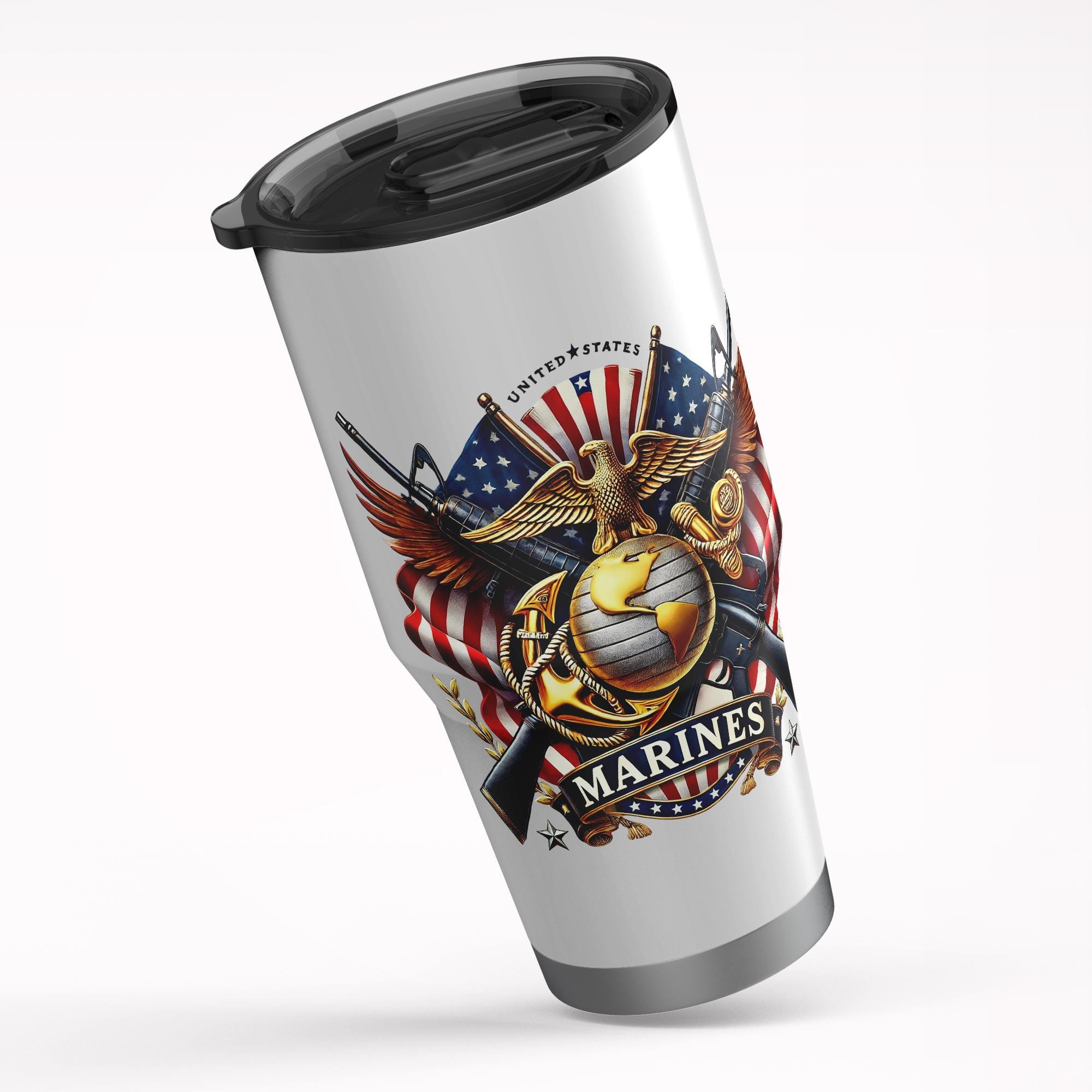 Marine Veteran PNG, USMC Sublimation Design, EGA Patriotic Clip Art ...