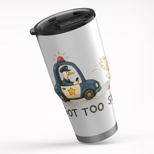 Got Too Silly Goose PNG | Funny Goose Police Chase Clipart | Hand Drawn ...