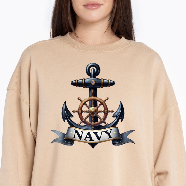 Navy Anchor PNG: Veteran Sublimation Design (digital Download) - Etsy