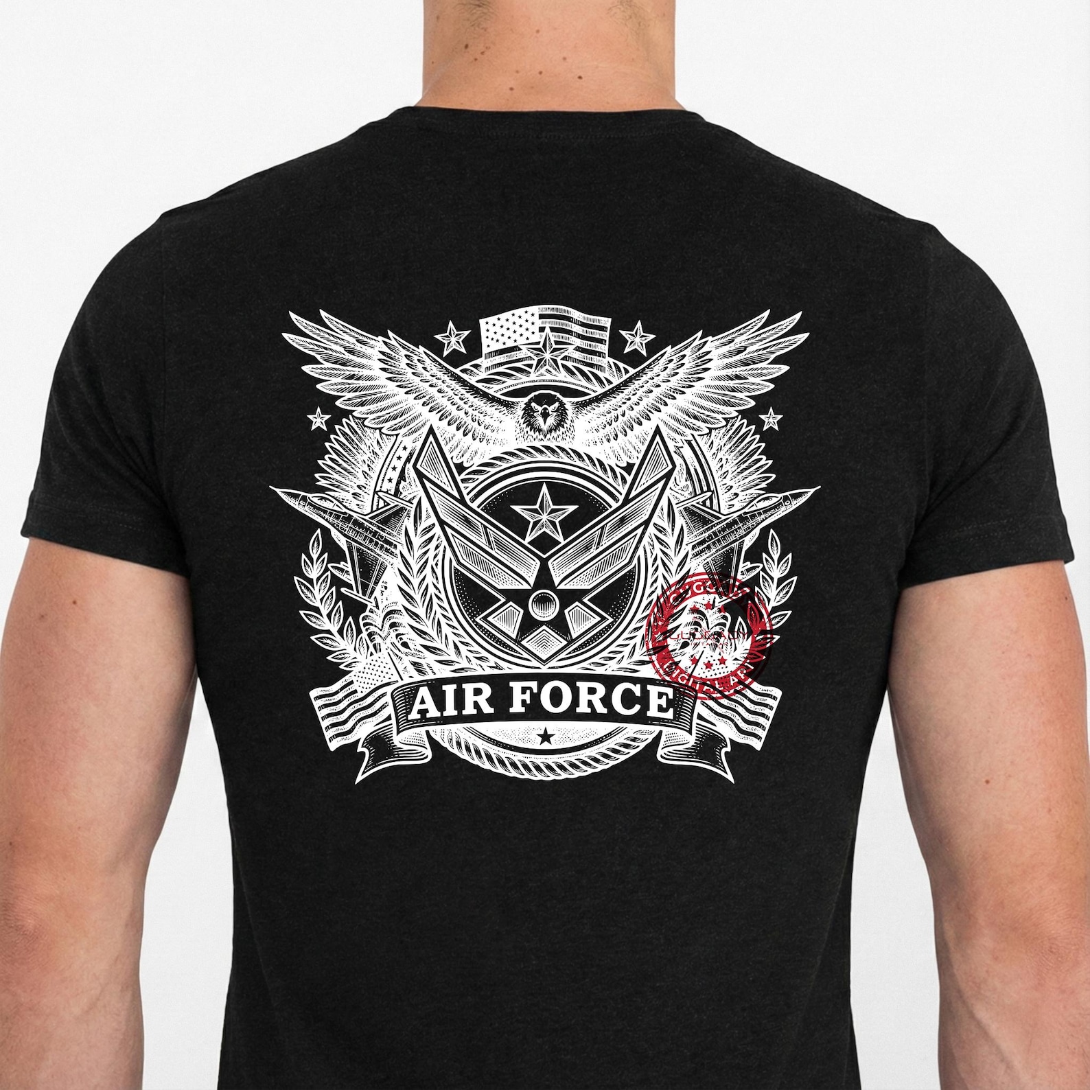 US Air Force SVG Hap Arnold Wings, Military Veteran Laser Cut File - Etsy